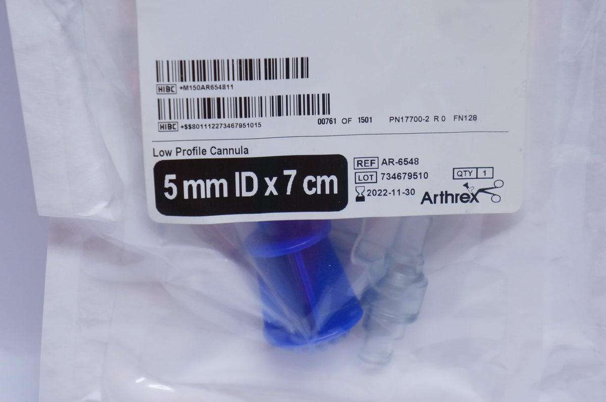 Arthrex AR-6548 Low Profile Cannula 5mm x 7cm – Imedicsales