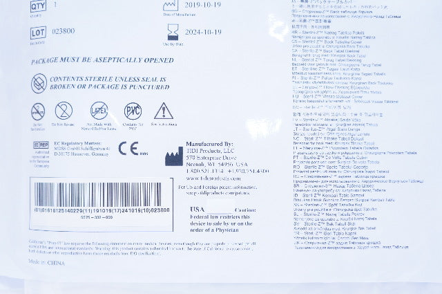 TIDI 5575 STERILE-Z Back Table Cover – Imedicsales