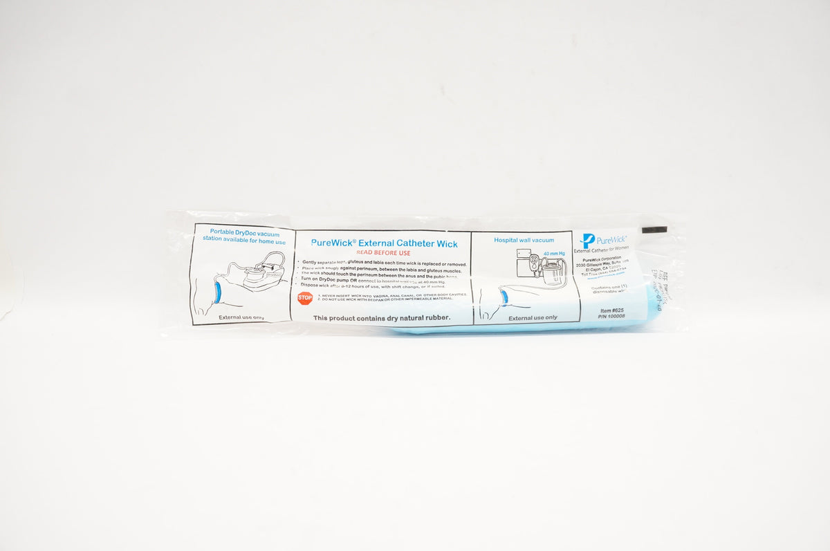 PureWick PWF030 External Cath. Hospital Wall Vacuum Wick 40 mmHg (x ...
