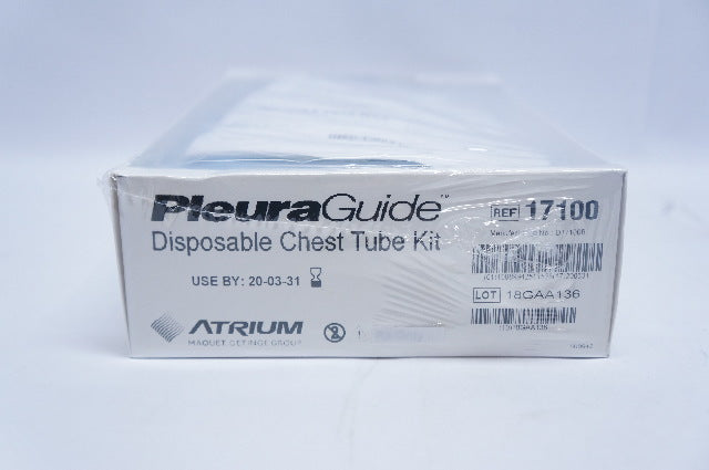 Medline 17100 Atrium PleuraGuide Disposable Chest Tube Kit (x ...