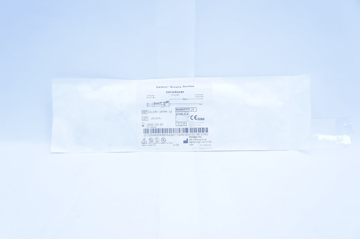 Hologic CELERO INTRO-12 Celero Biopsy Device Introducer 8cm (x ...