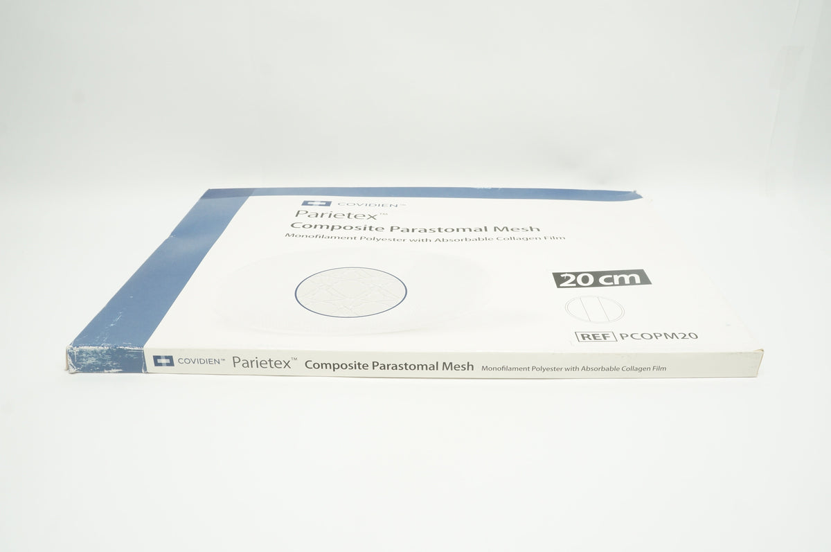 Covidien PCOPM20 Parietex Composite Parastomal Mesh Monofilament 20cm ...
