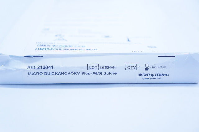 DePuy Mitek 212041 Micro Quickanchor Plus (#4/0) Stre (x) – Imedicsales