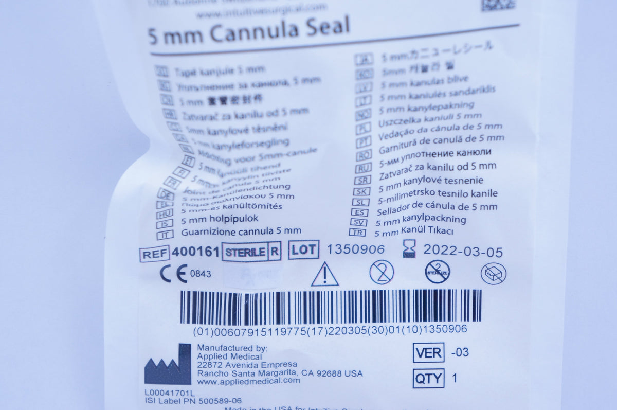 Applied Medical 400161 Intuitive Cannula Seal 5mm – Imedicsales