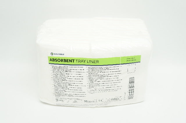Halyard 10502 Absorbent Tray Liner 20in x 25in - Pack of 50 – Imedicsales