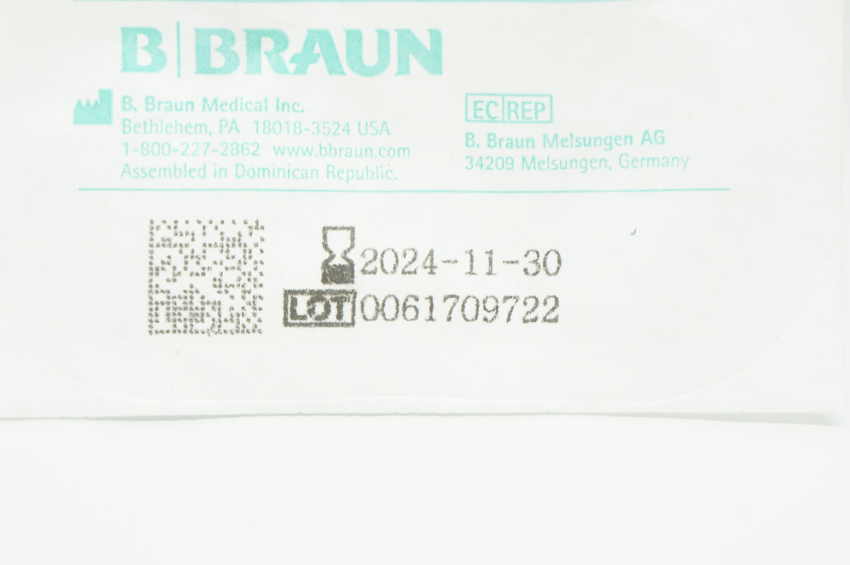 B.Braun 471980 Y-Extension Set W/ 2 Female Luer Lock Connectors, 10inc ...