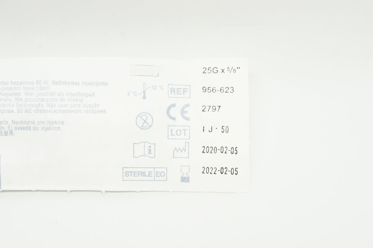 SafePico 956-623 Radiometer Medical ApS Self-filling Arterial Sampler ...