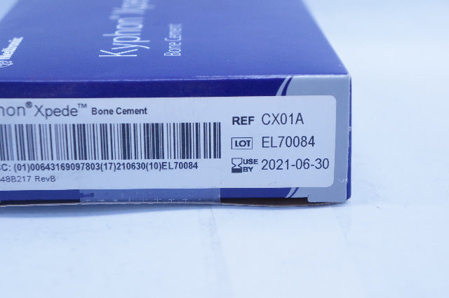Medtronic CX01A Kyphon Xpede Bone Cement – Imedicsales
