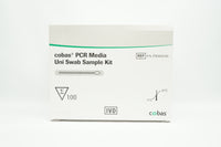 Cobas 07958030190 PCR Media Roche Uni Swab Sample Kit - Box of 100 ...