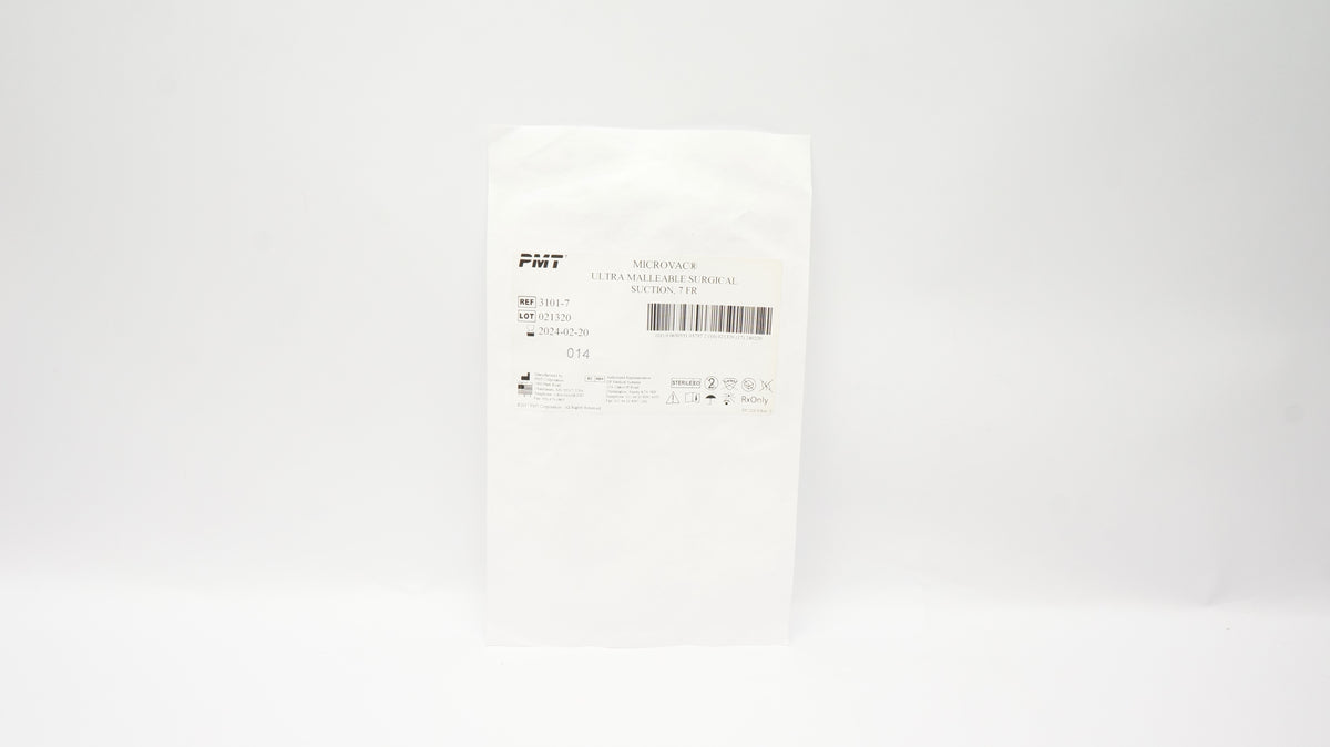 PMT 3101-7 Microvac Ultra Malleable Surgical Suction 7Fr (x) – Imedicsales