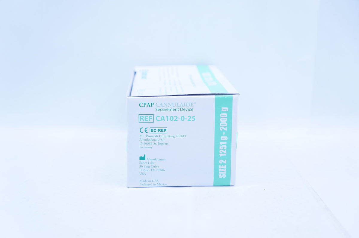 Salter Labs CA102-0-25 Cpap Cannulaide Securement Device, Size 2 ...