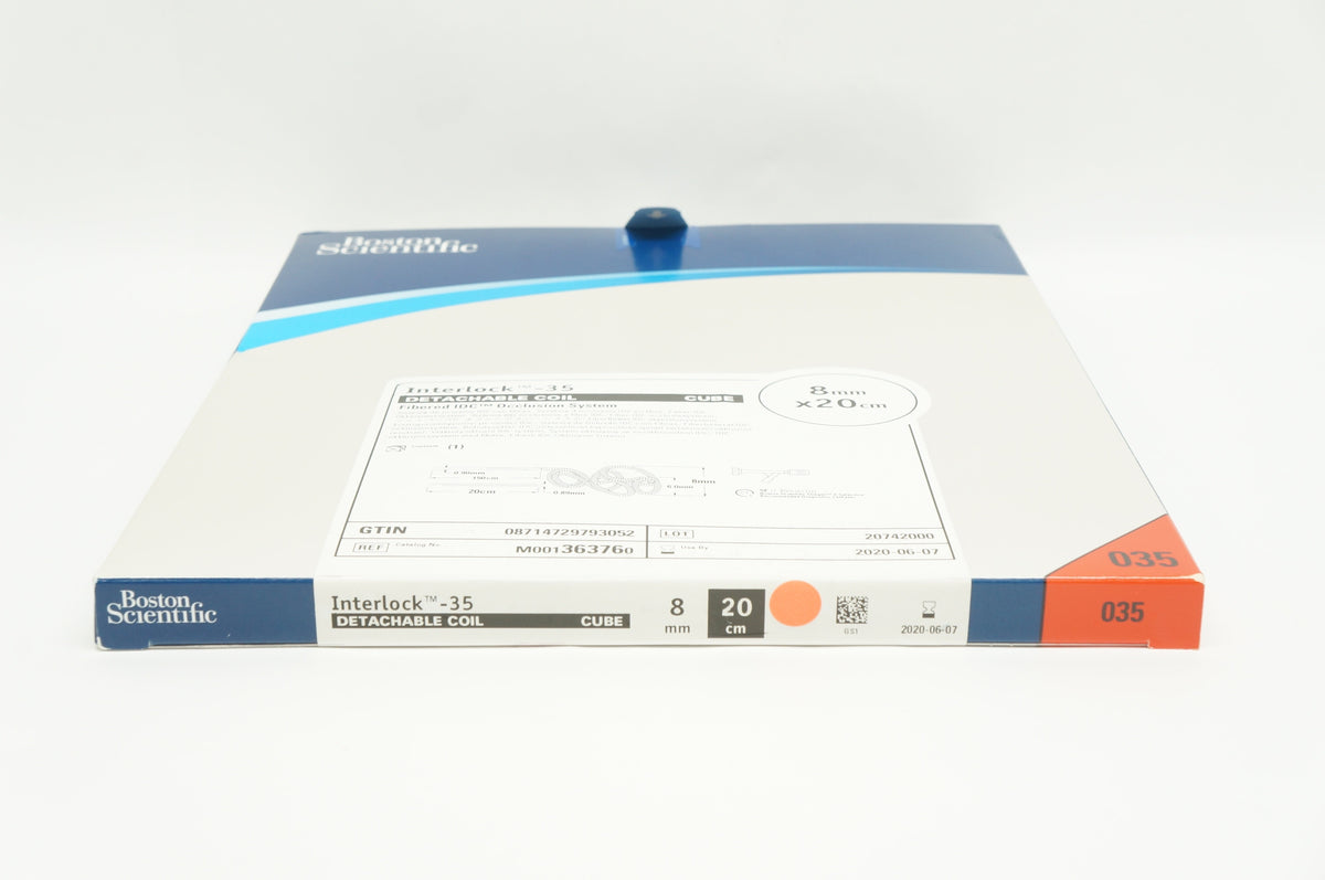 Boston Scientific 36376 Interlock - 35 Detachable Coil Cube 8mm x 20cm ...