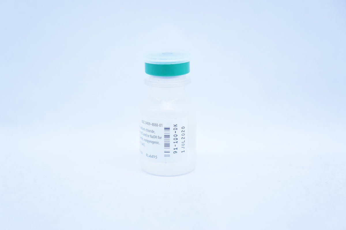 Hospira NDC 0409-4888-01 0.9% Sodium Chloride Injection, USP 10ml (x ...