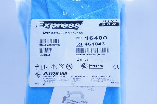 Atrium 16400 Express Dry Seal Chest Drain, Mini 500 (x) – Imedicsales