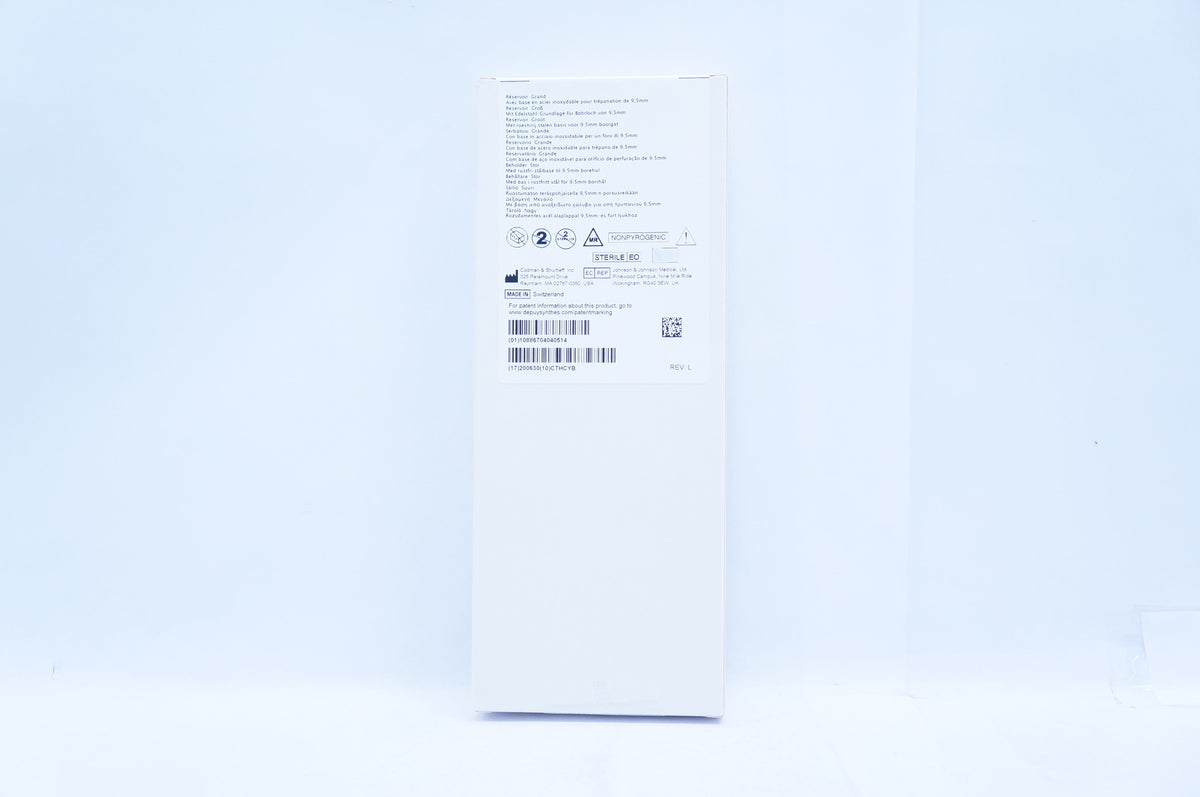 Codman 82-1623 Reservoir Large w/Stainless Steel Base for 9.5mm Burr H ...