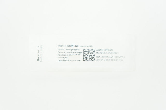 Baxter 2N3399 Interlink System Injection Site – Imedicsales