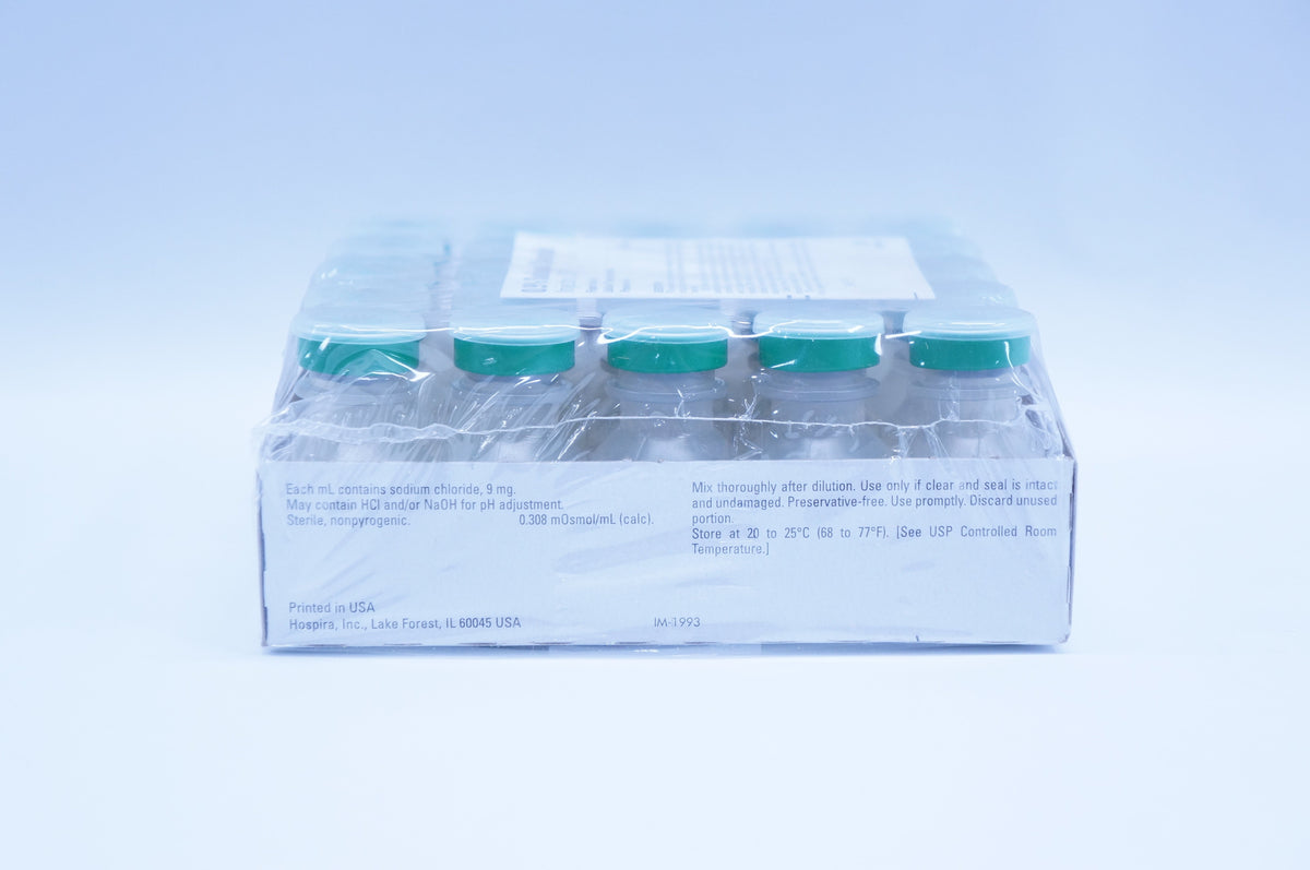 Hospira NDC 0409-4888-12 0.9% Sodium Chloride Injection,USP 10ml (x ...
