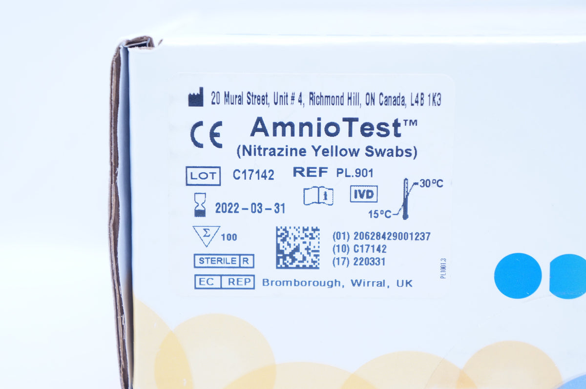 Pro-Lab Diagnostics PL.901 AmnioTest Rapid Amniotic Fluid Swab Test ...