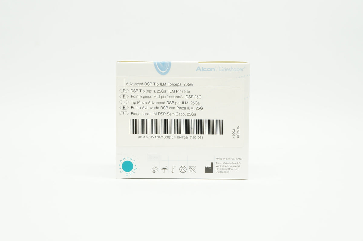 Alcon 725.44 Advanced DSP Tip ILM Forceps, 25Ga (x) - Box of 6 ...