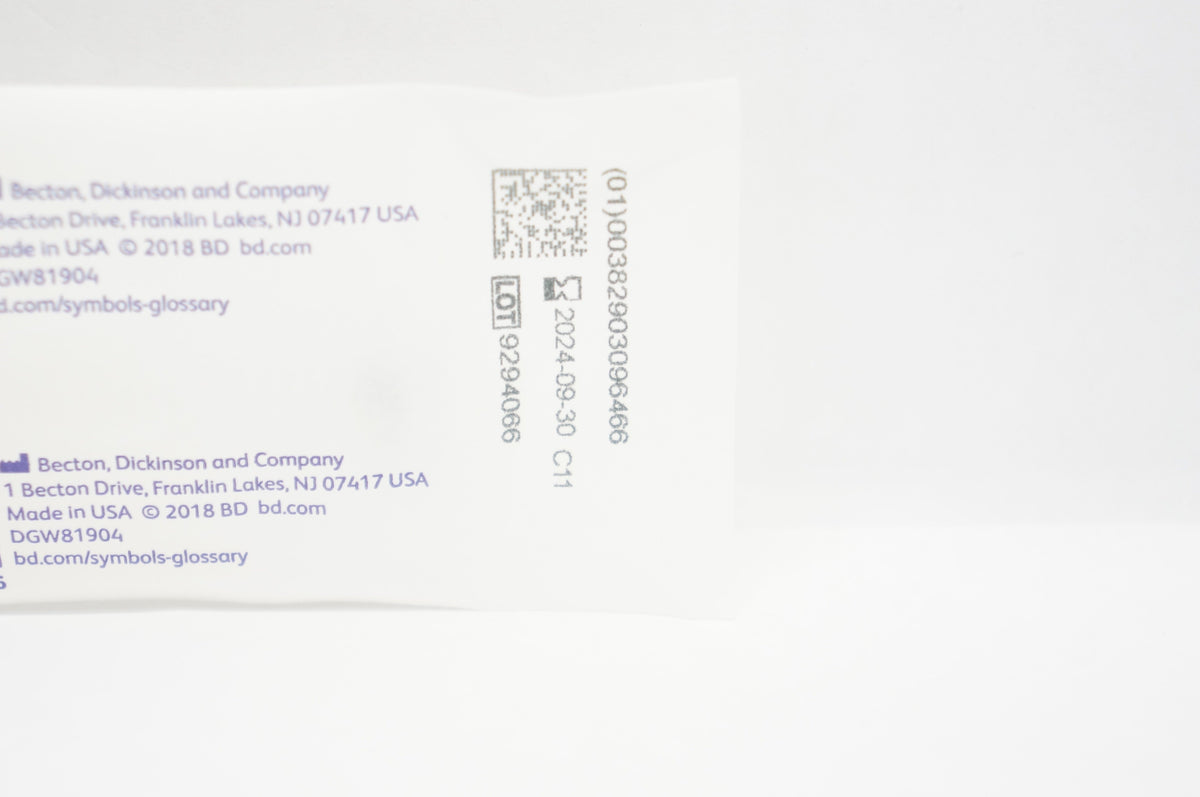 BD 309646 Becton Syringe, Luer-Lok Tip, 5 mL – Imedicsales