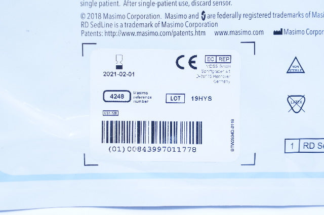 Masimo 4248 RD Sedline EEG Sensor Adult – Imedicsales