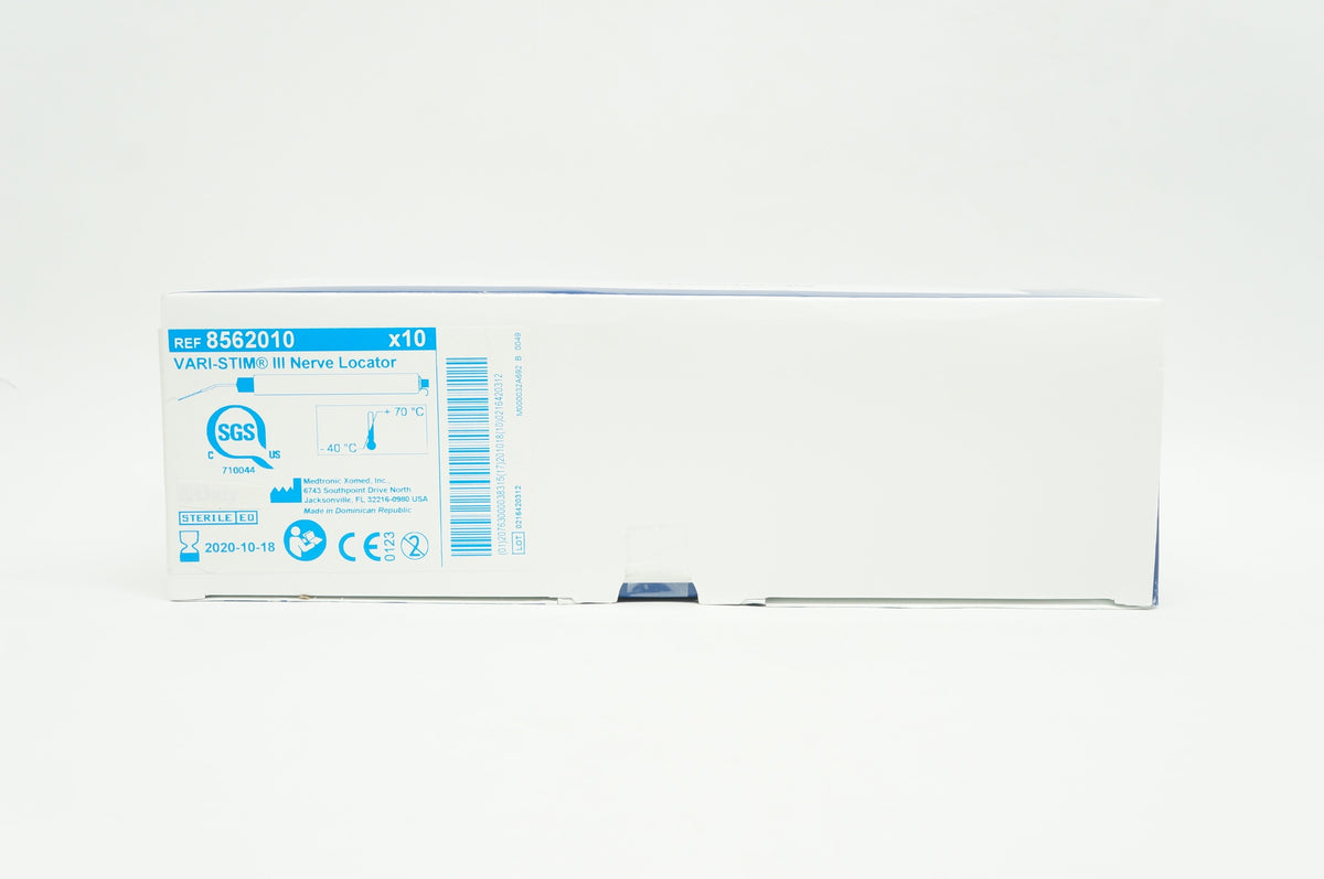 Medtronic Xomed 8562010 Vari-Stim III Nerve Locator (x) - Box of 10 ...