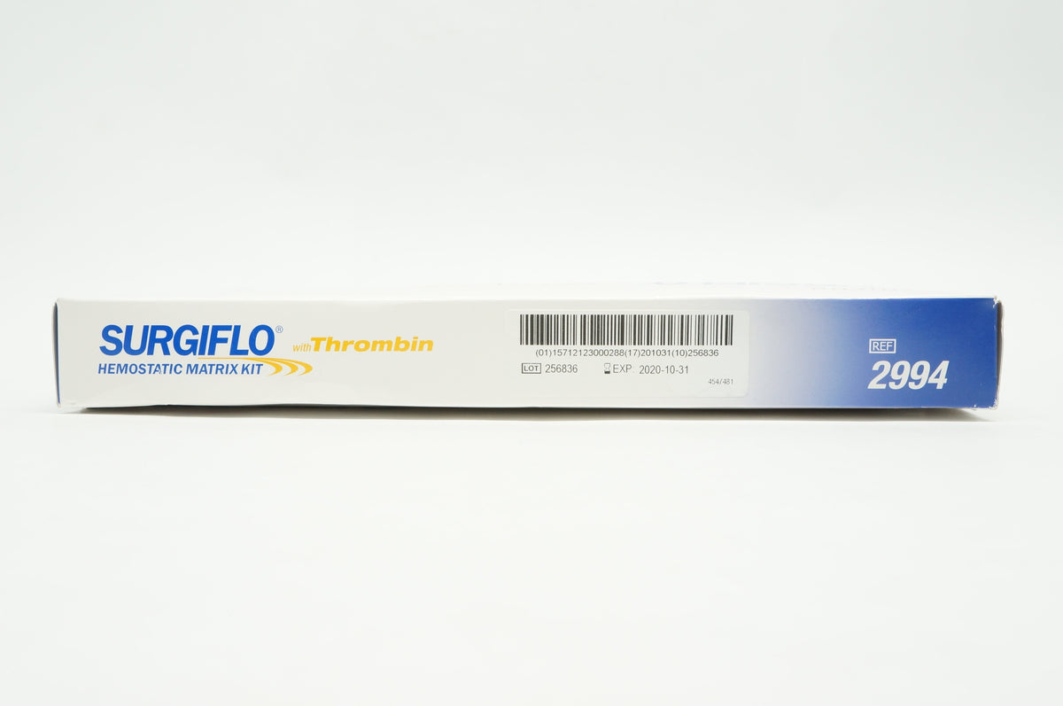 Ethicon 2994 Medical Surgiflo with Thrombin, Hemostatic Matrix Kit, 8m ...
