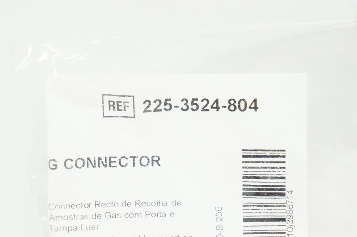 Smiths Medical 225-3524-804 Straight Gas Sampling Connector with Luer ...