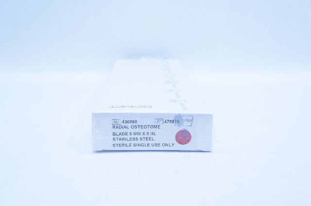 Biomet 430060 BMP Radial Osteotome, Blade 6mm x 5inch – Imedicsales