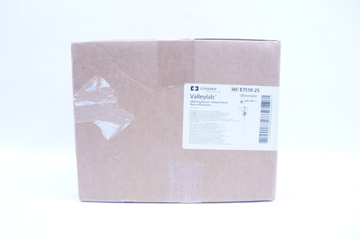 Covidien E7510-25 Valleylab REM Polyhesive Infant Electrode, 9F. - Cas ...