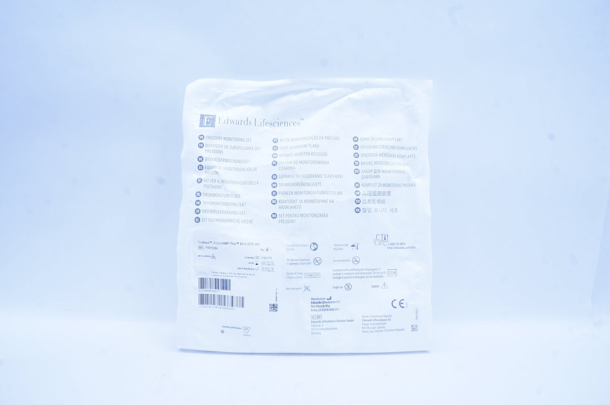 Edwards Lifesciences PXVP2284 TruWave (3cc)/VAMP Plus 84 inch (x ...
