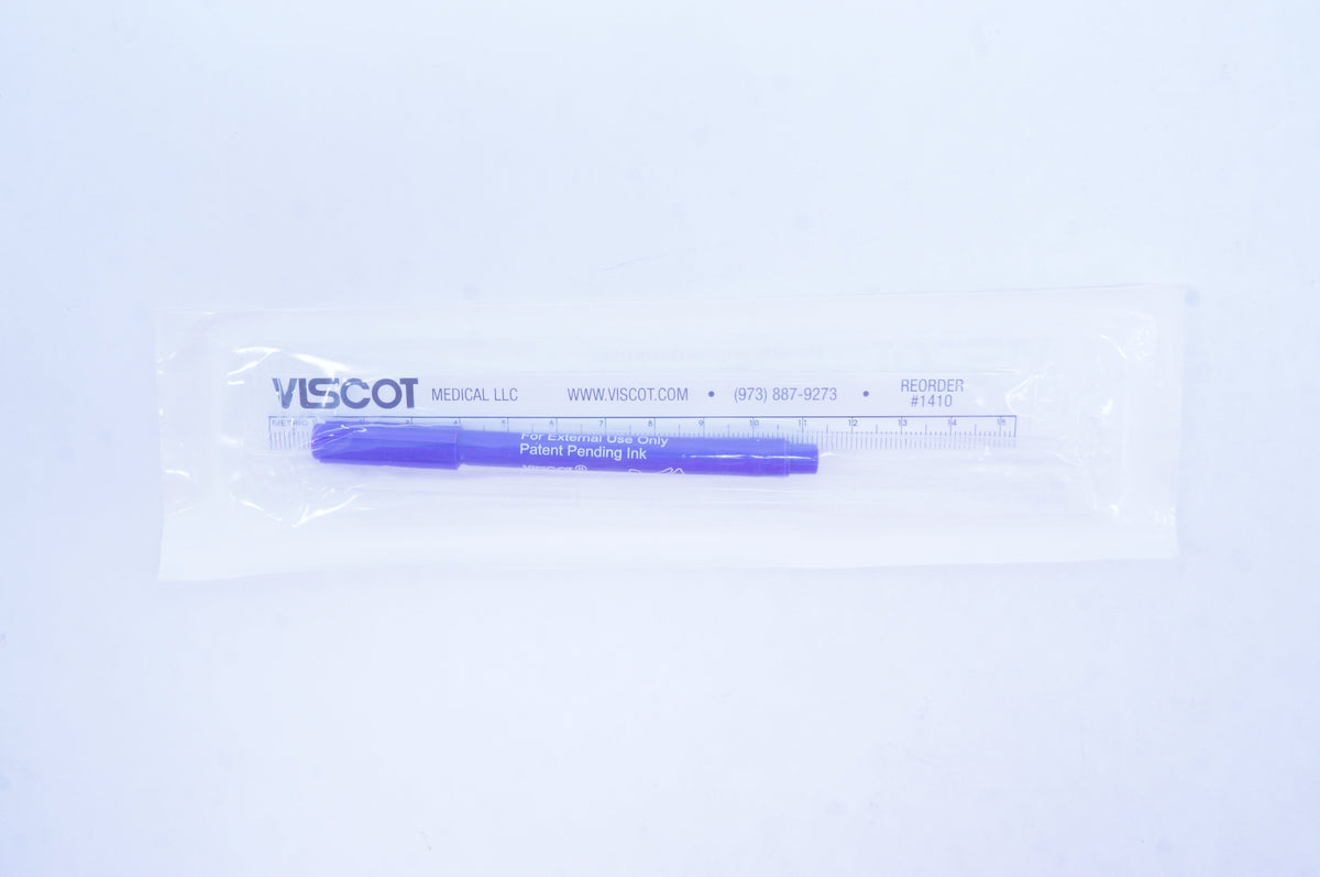 Viscot 1450XLSR Vismark Surgical Skin Marker Fine Tip with Ruler ...