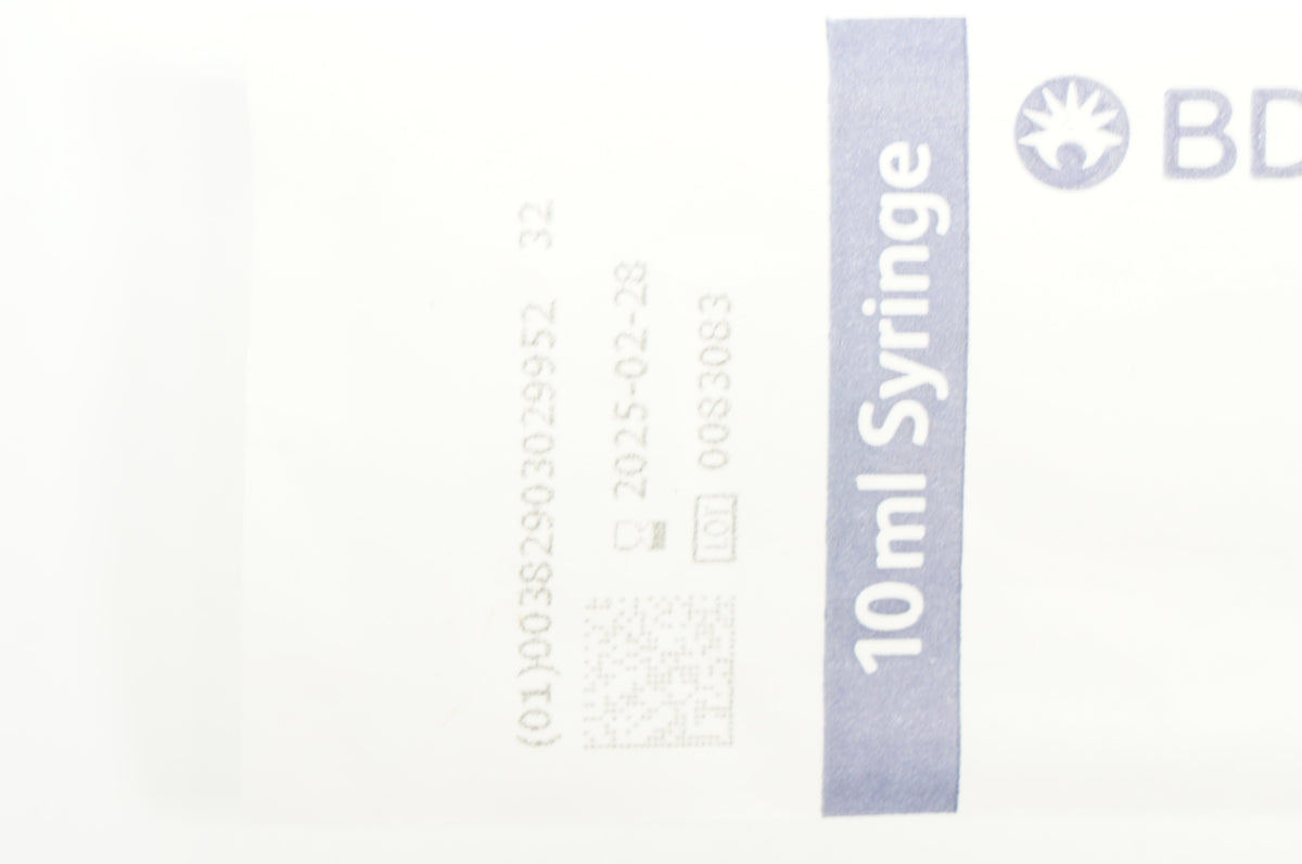 BD 302995 Becton Syringe, Luer-Lok Tip, 10ml – Imedicsales