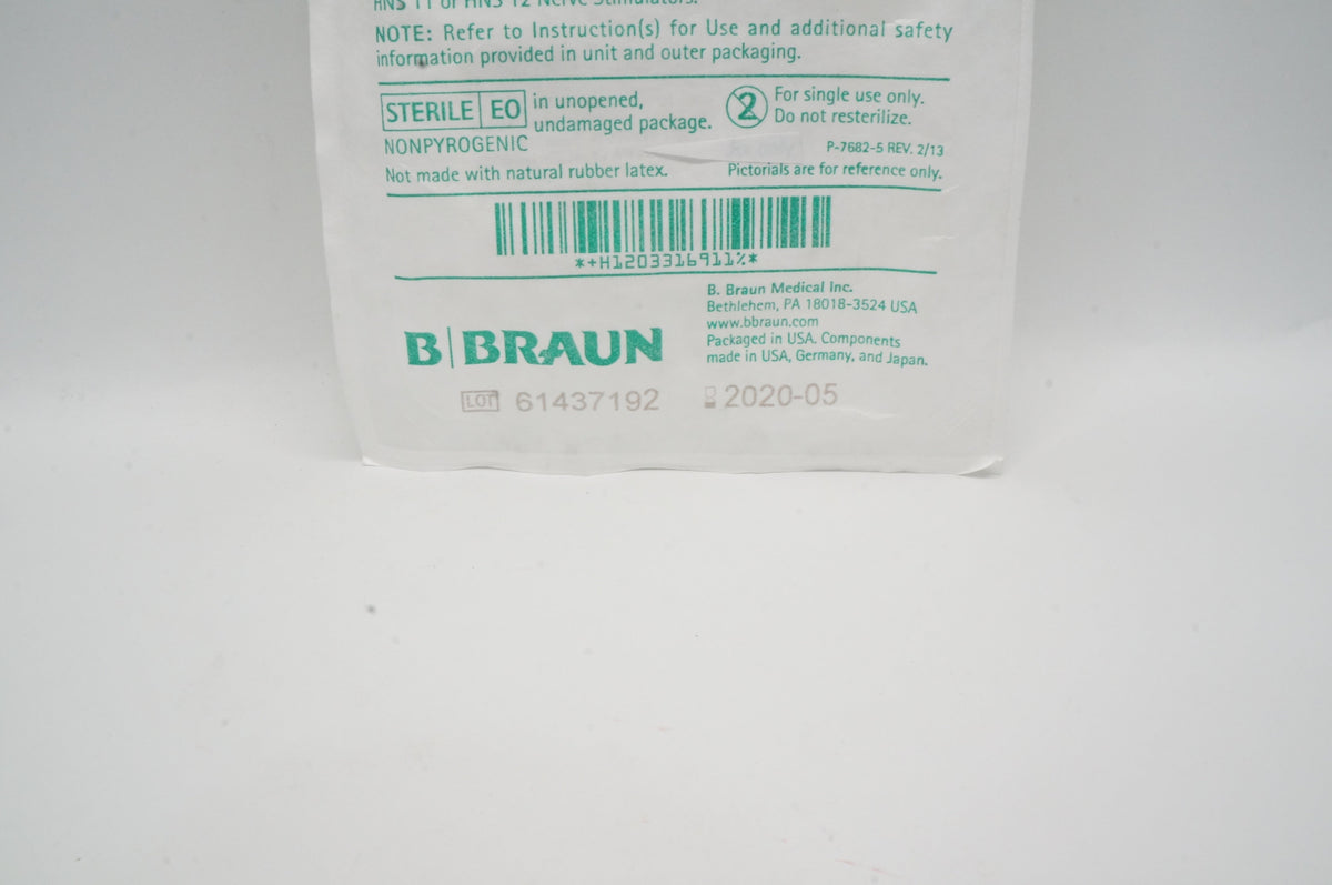 Braun 331691 Contiplex Tuohy Continuous Nerve Block Set 18 Ga.x 2in.,2 ...
