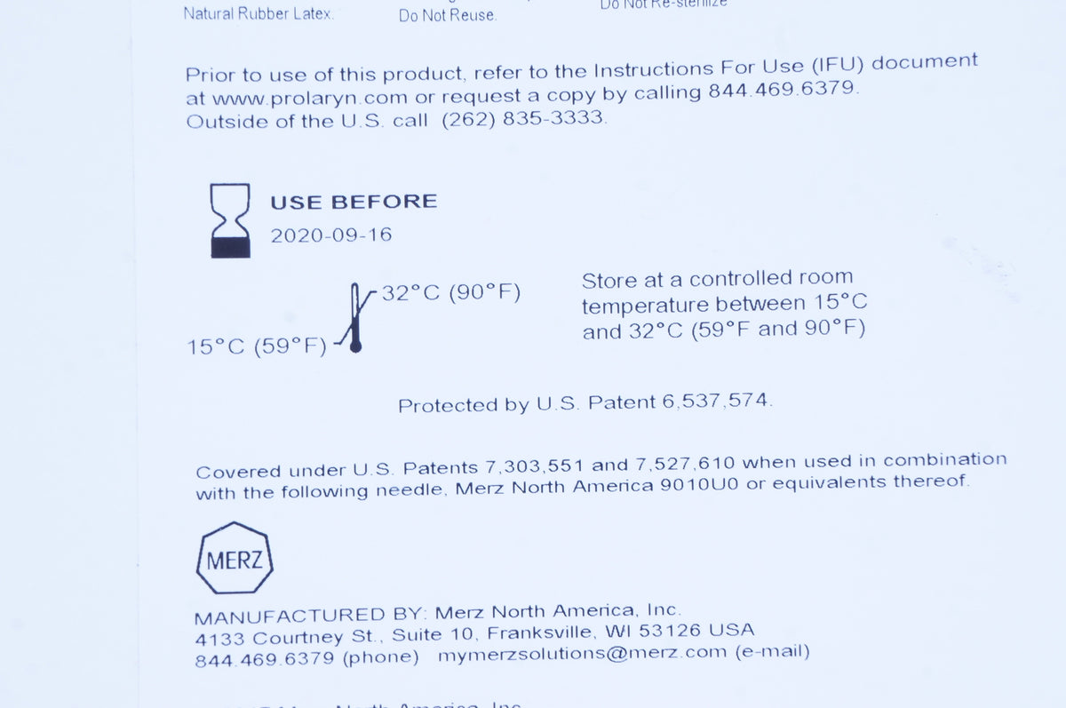 Merz 8602M0K5 Prolaryn Injectable Implant Gel 1.0 cc (x) – Imedicsales