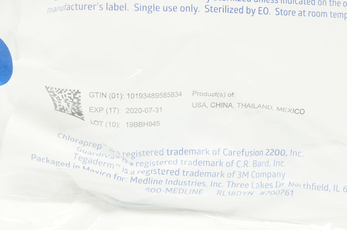 Medline DYNBARDG33C CVC Dressing Change Kit (x) – Imedicsales