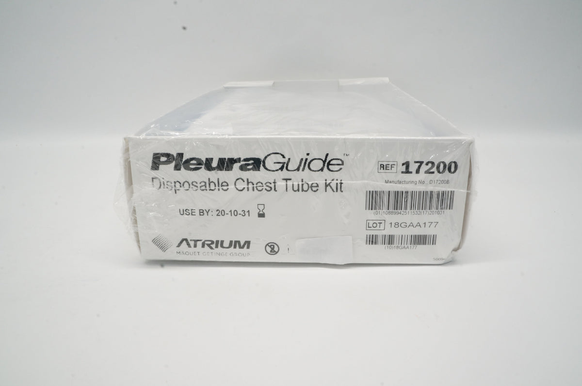 Atrium 17200 Pleura Guide Disposable Chest Tube Kit (x) – Imedicsales