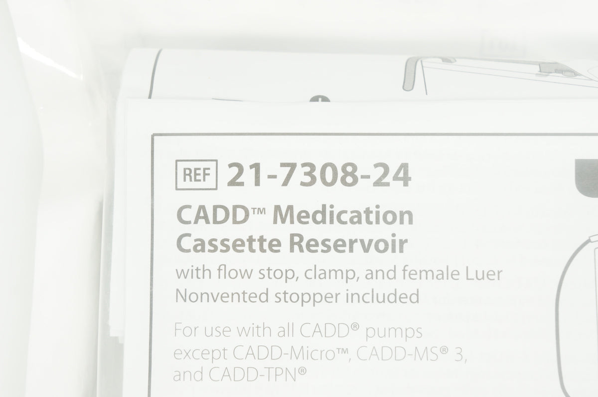 Smiths Medical 21-7308-24 Cadd Medication Cassette Reservoir 250 mL (x ...