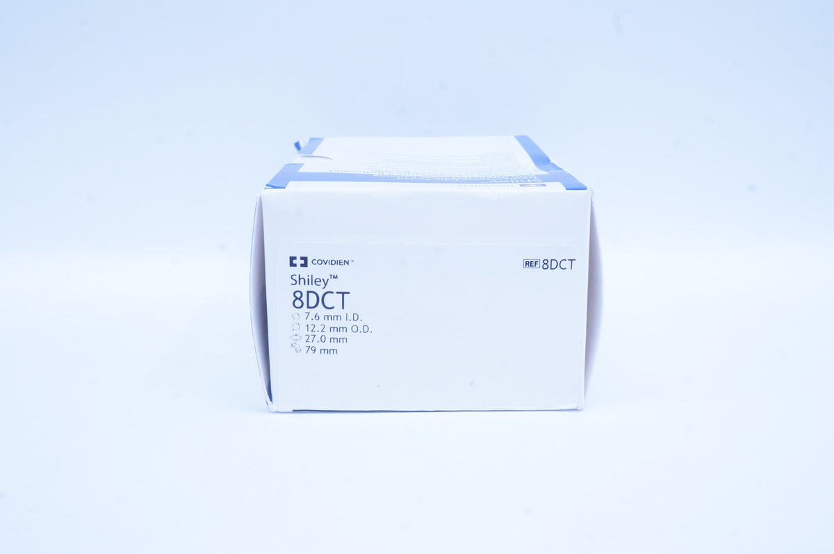 Covidien 8DCT Shiley Tracheostomy Tube Cuffed 7.6mm x 12.2mm x 27.0mm ...