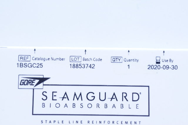 Gore 1BSGC25 SEAMGUARD Bioabsorbable Staple Line Reinforcement (x ...
