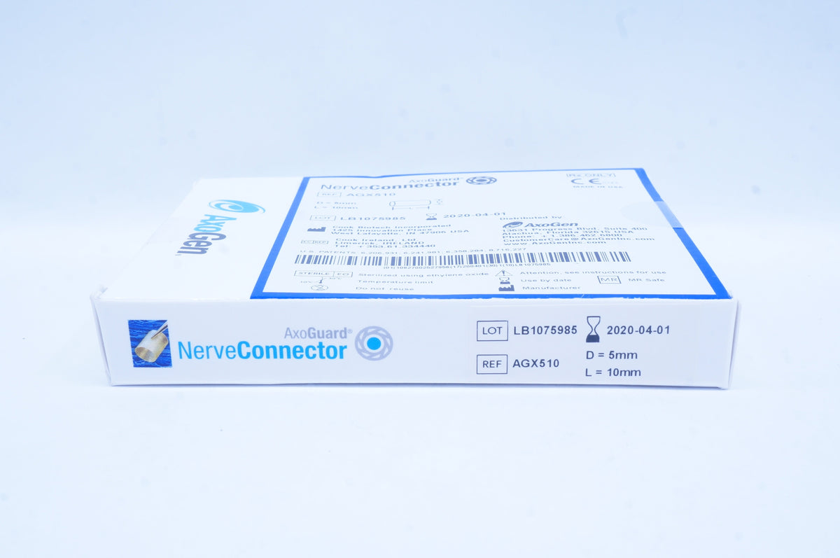 AxoGen AGX510 Cook Biotech AxoGuard Nerve Connector 5mm x 10mm (x ...