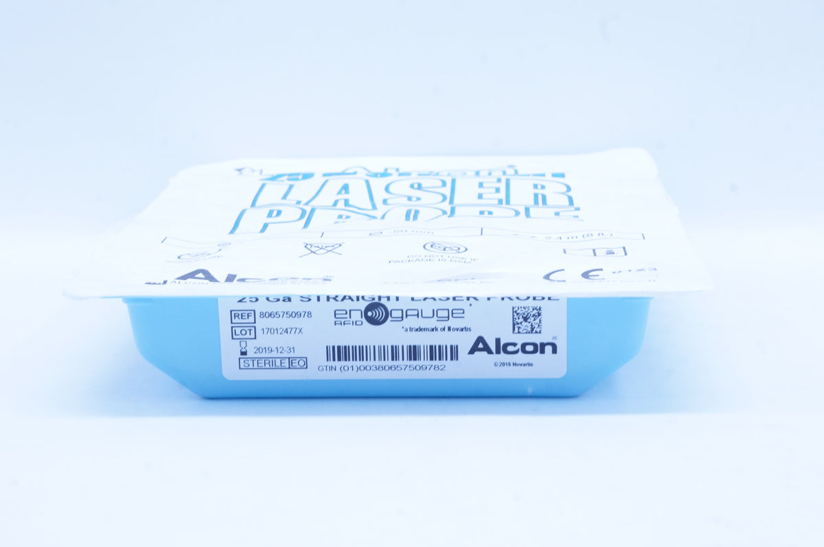 Alcon 8065750978 Novartis Laser Probe Straight 25Ga x 50mm x 8ft (x ...
