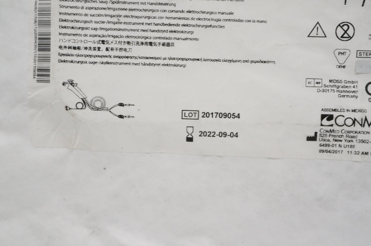 ConMed 60-6010-002 Universal Plus Multifunction Instrument System ...
