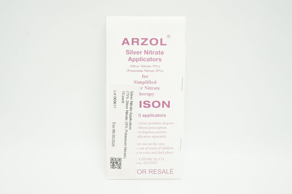 Arzol Silver Nitrate Applicators (x) - Pack of 10 – Imedicsales