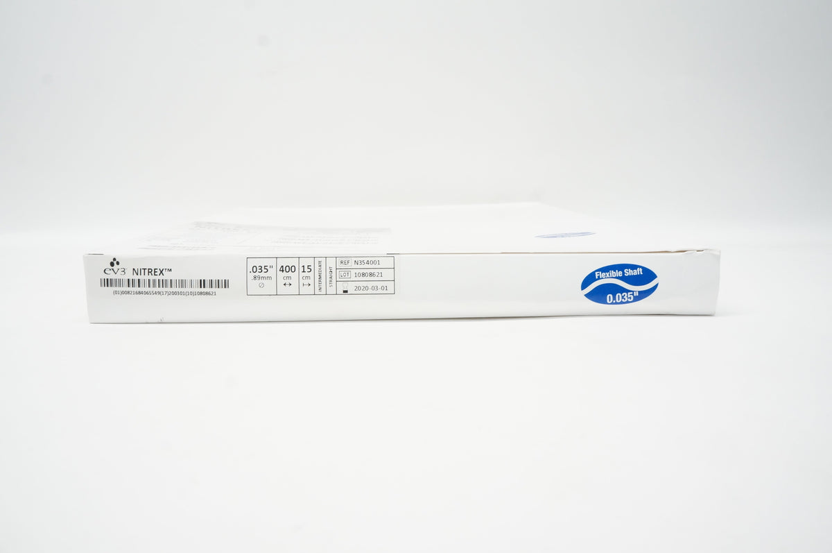 EV3 N354001 Nitrex Guidewire, Straight, Intermediate 3.035in x 400cm x ...