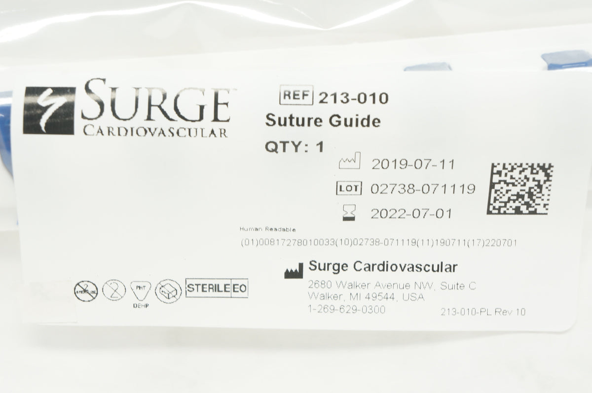 Surge Cardiovascular 213-010 Stre Guide – Imedicsales