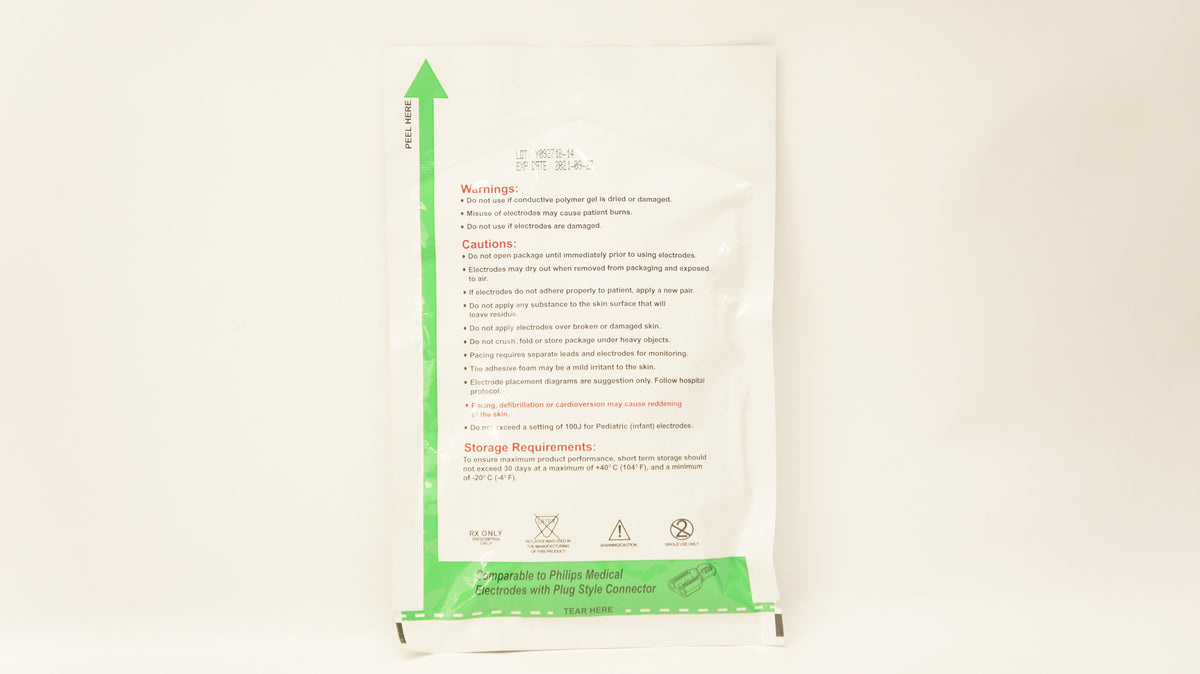 HeartSync PEDIATRIC-PHILIPS Multi-Function Defibrillation Electrode, 2 ...