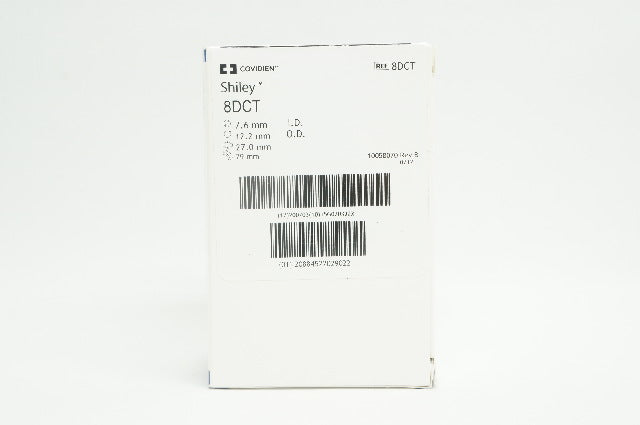 Covidien 8DCT Shiley Tracheostomy Tube Cuffed 7.6mm x 12.2mm (x ...