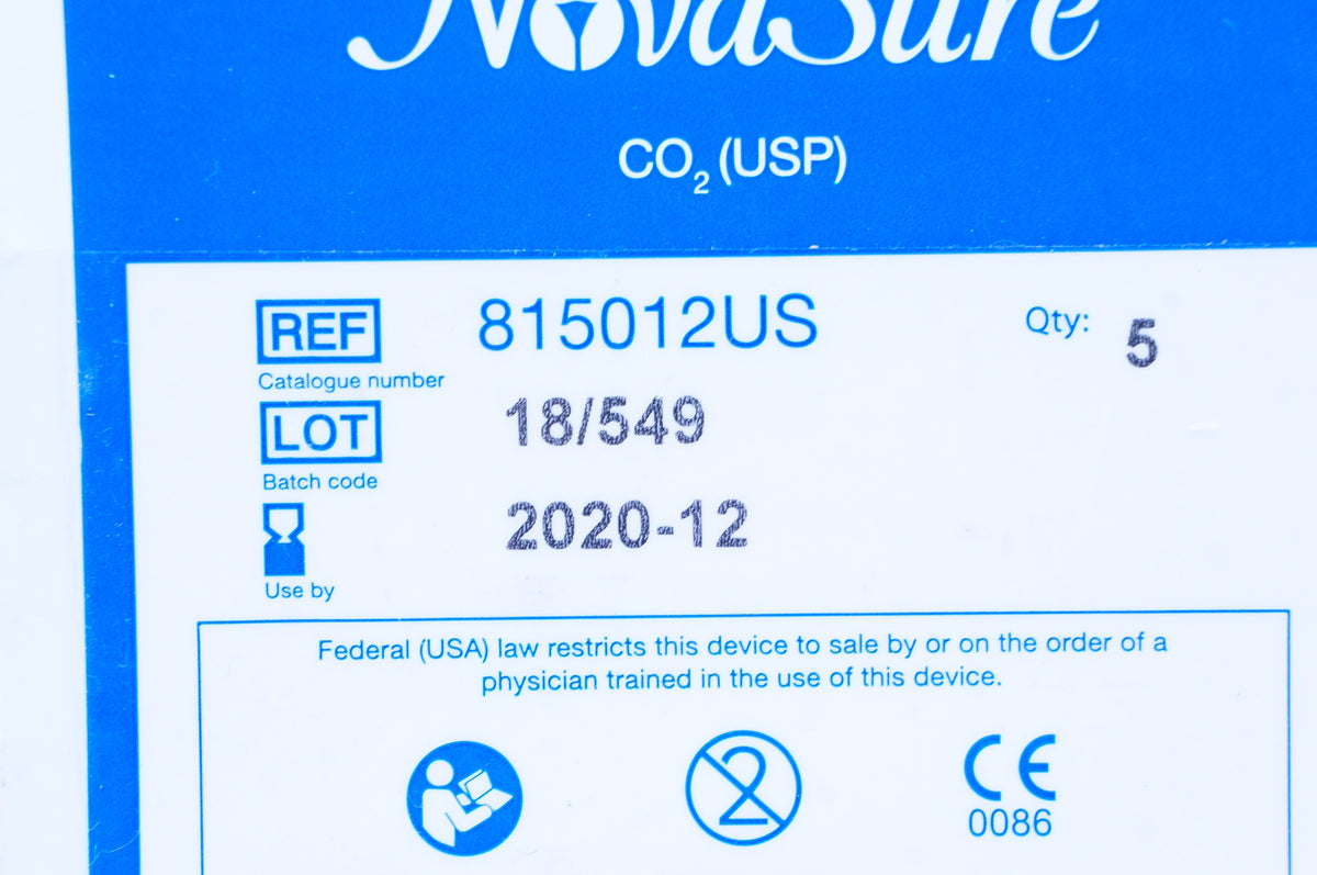 Hologic 815012US Nova Sure CO2 (USP) (x) - Box of 5 – Imedicsales
