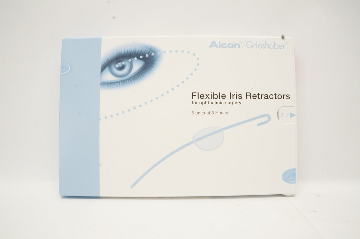 Alcon 611.75 Flexible Iris Retractor (x) - Box of 6 Units at 5 Hooks ...